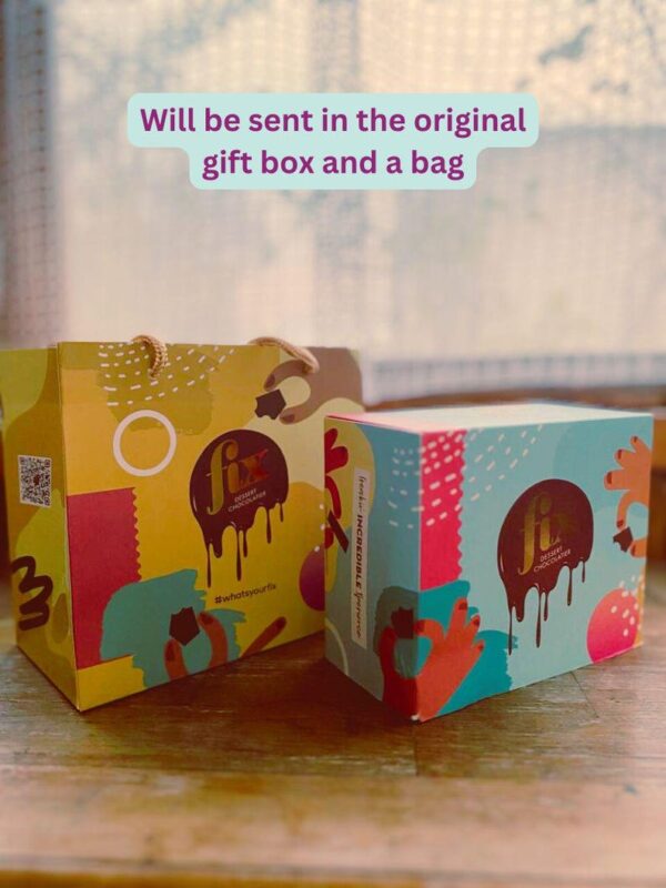 Fix Chocolate Bar Bulk Pack – Set of 6 Bars in a Gift Box - Fix Dessert ...